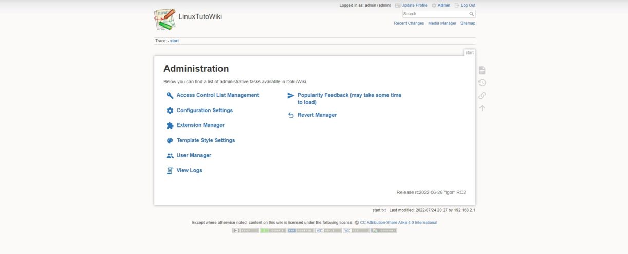 How To Install Dokuwiki With Nginx On Ubuntu 2204 Linuxtuto