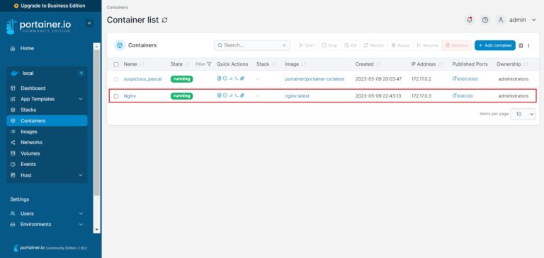 How To Install Portainer On Ubuntu 2204 Linuxtuto